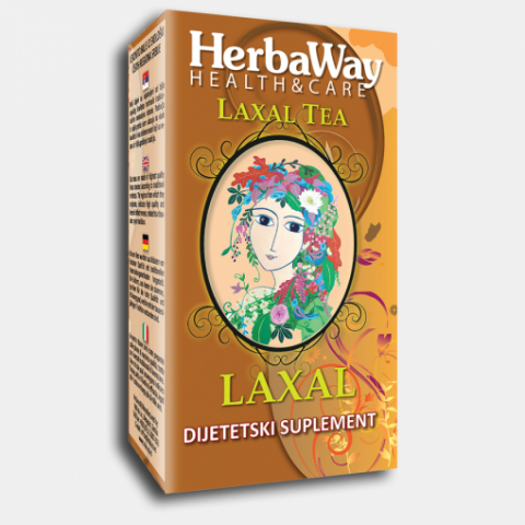 LAXAL – Čaj za ublažavanje problema kod zatvora, Dijetetski proizvod ...